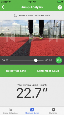 Measure Your Vertical Jump With Your iPhone - WhatsmyVert Mobile App